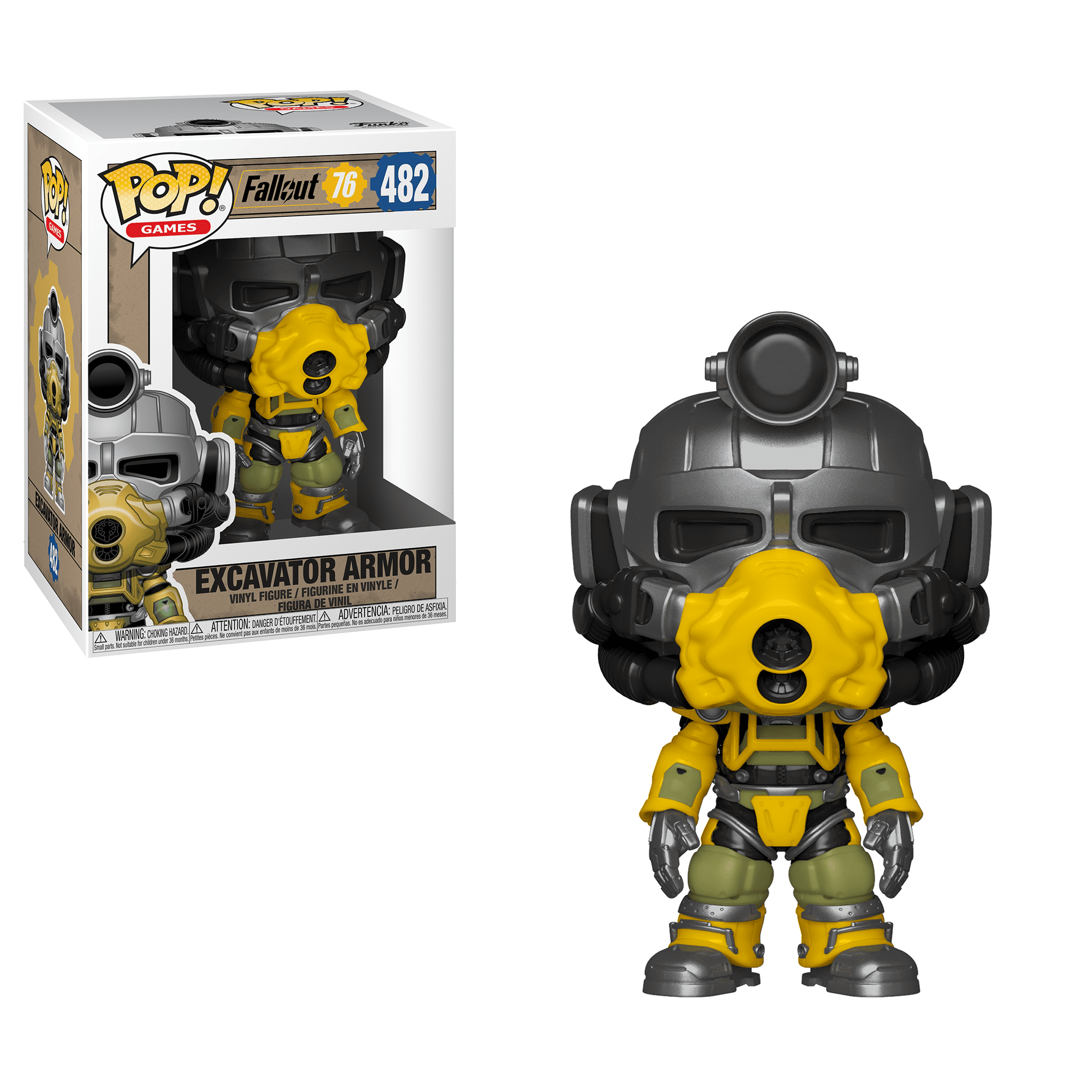 Funko POP! Games Fallout: Excavator Power Armor, Vinyl Figure - Walmart.com