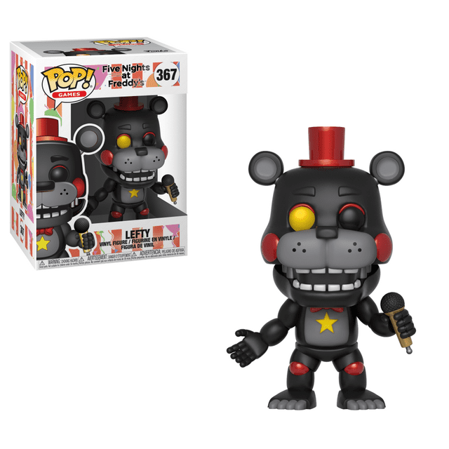 Funko POP FNAF Toy Figure: Five Nights at Freddy's 6 Pizza Sim - Lefty ...
