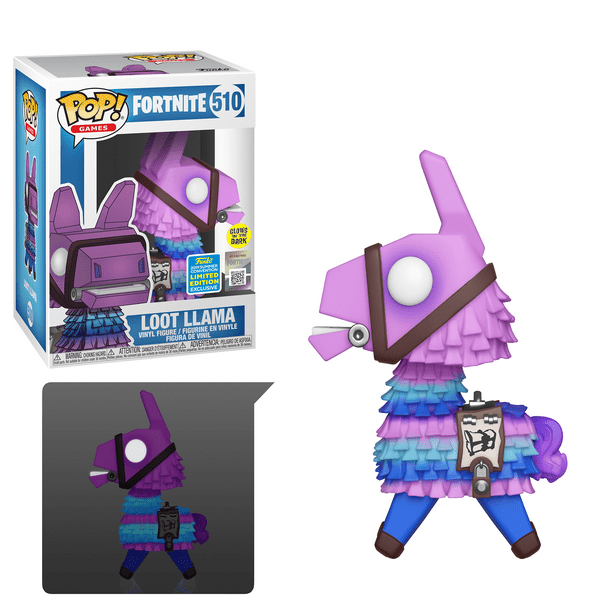 Funko POP Games: Fortnite - Loot Llama (Glow) - Summer Convention ...