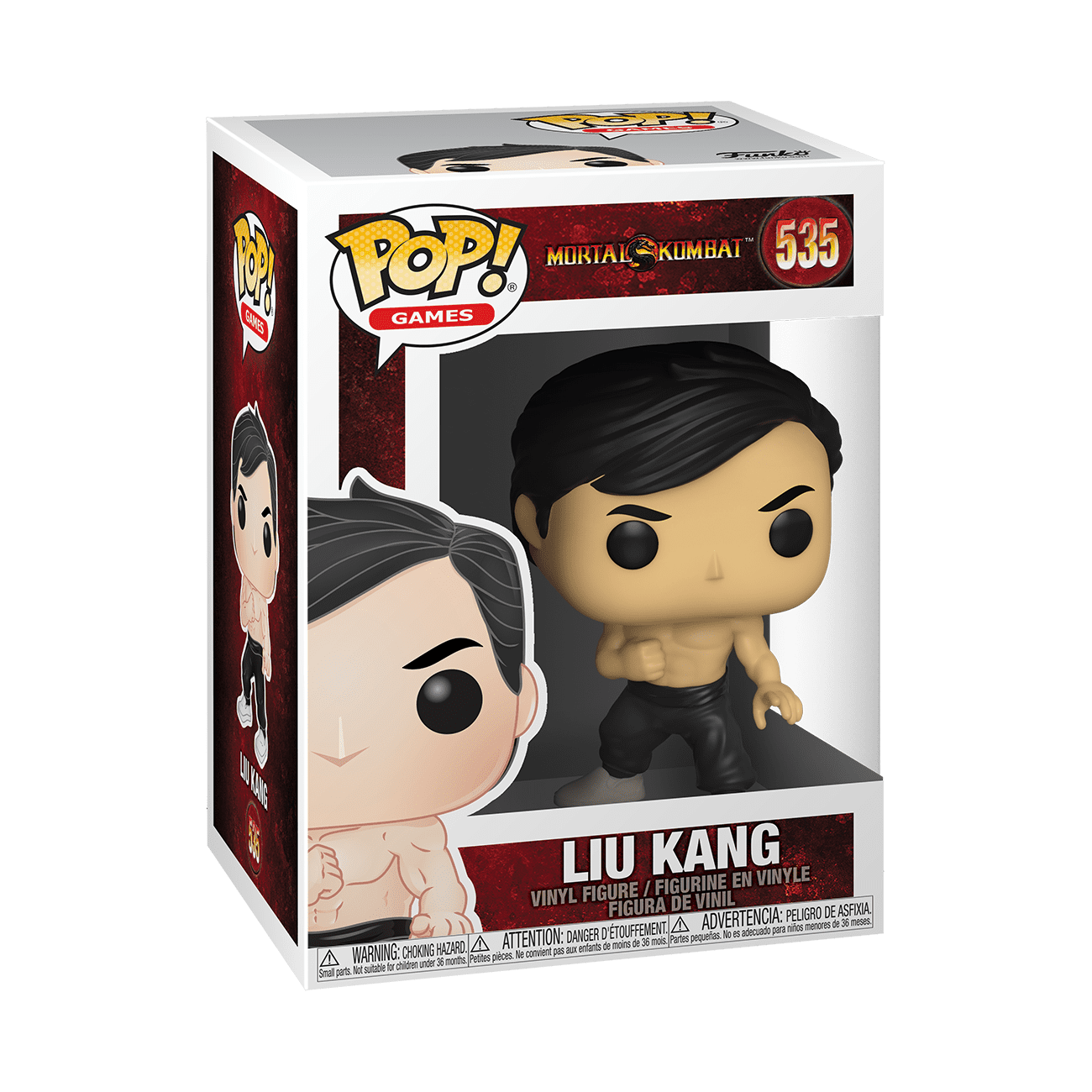 Funko POP! Games: Mortal Kombat - Liu Kang - Walmart.com