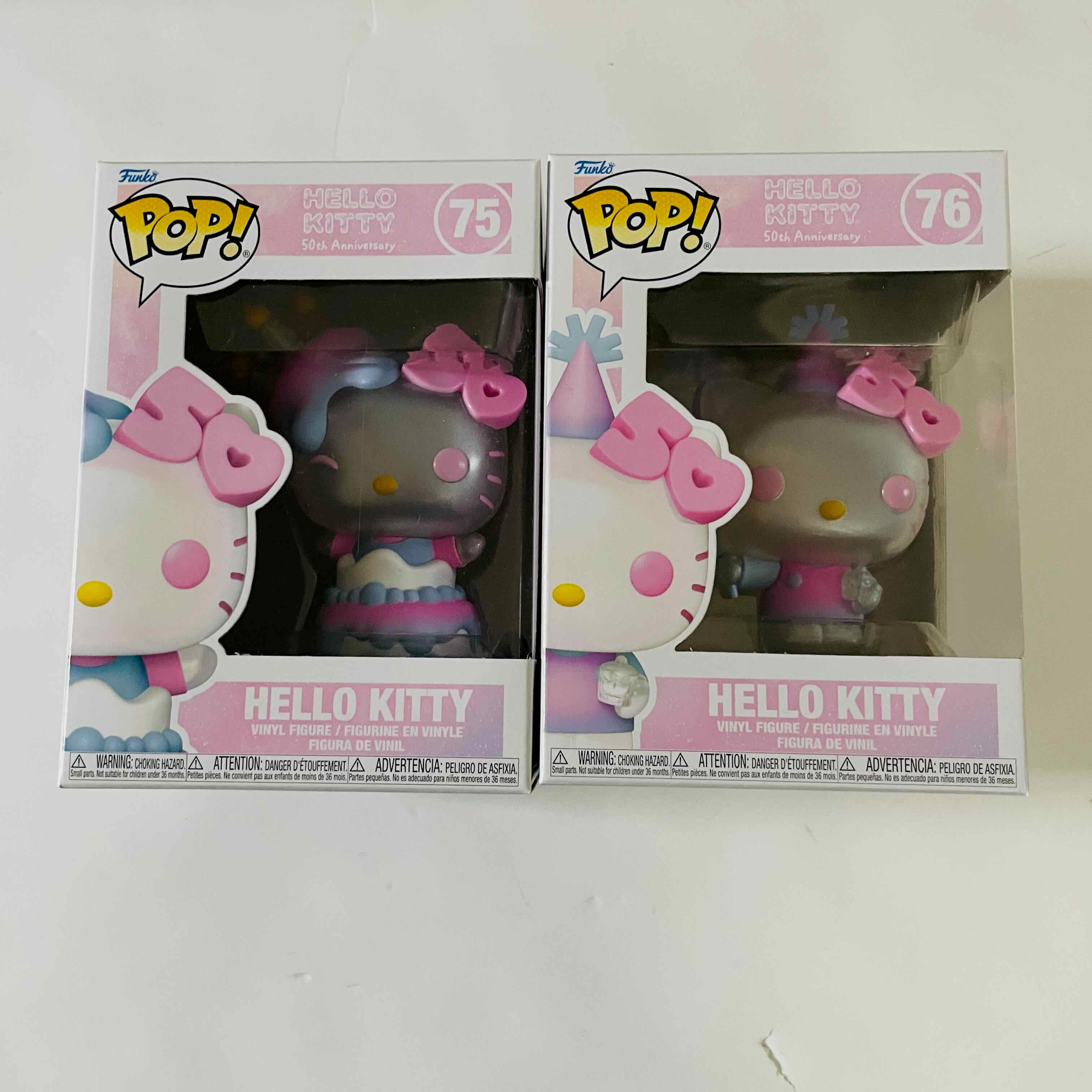 Funko POP! Hello Kitty 50th Anniversary Set of 2 - Walmart.com