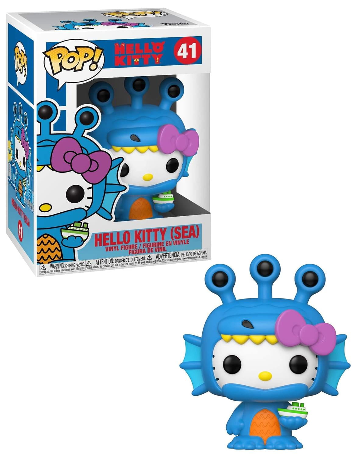Funko POP! Hello Kitty Vinyl Figure, Blue, 15'' H - Walmart.com