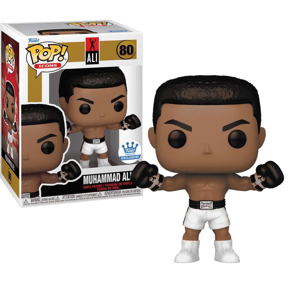 Funko POP! Icons Muhammad Ali Vinyl Figure (Arms Raised) - Walmart.com