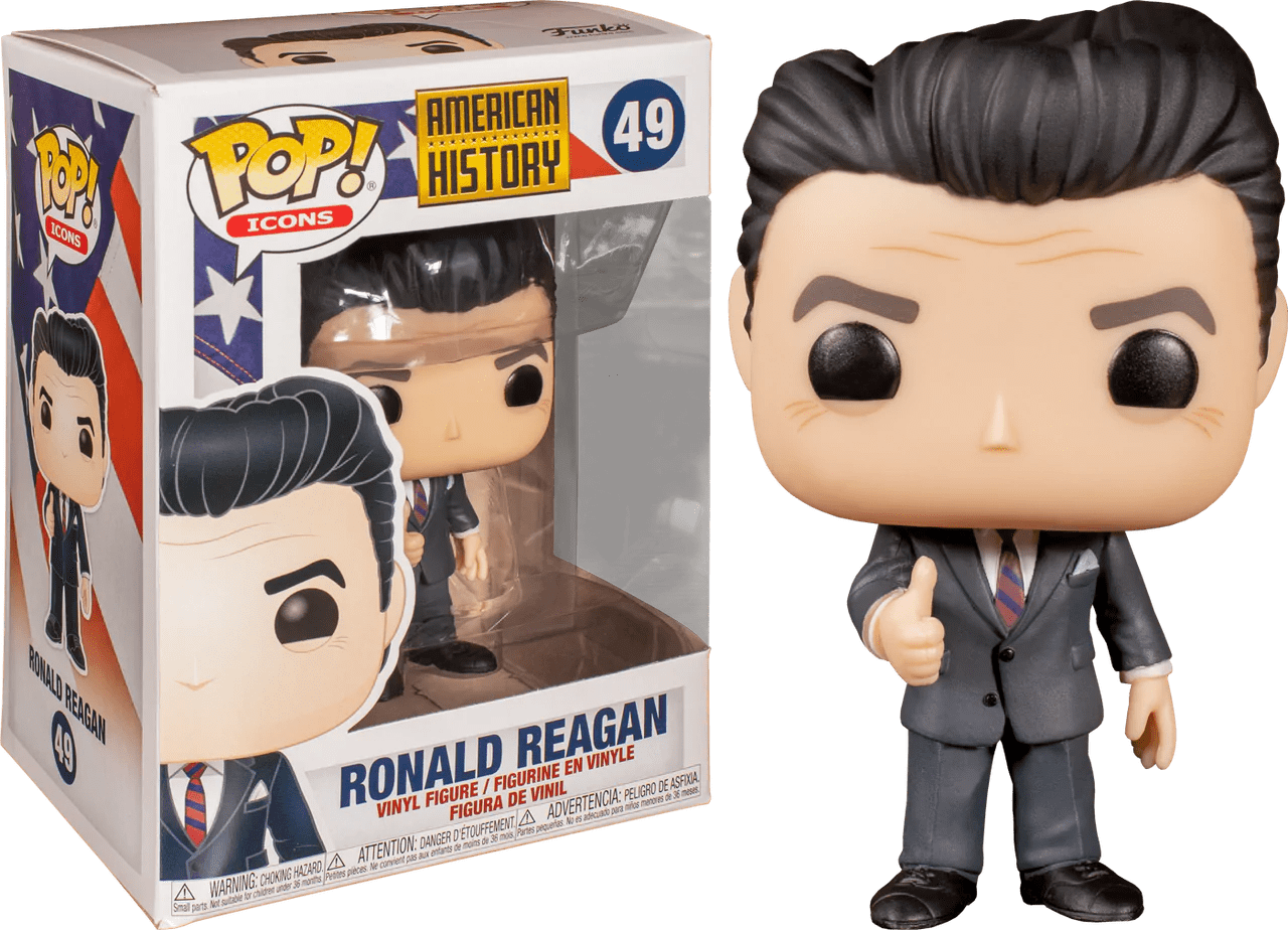 Funko POP! Icons Vinyl Figure - PRESIDENT RONALD REAGAN - Walmart.com