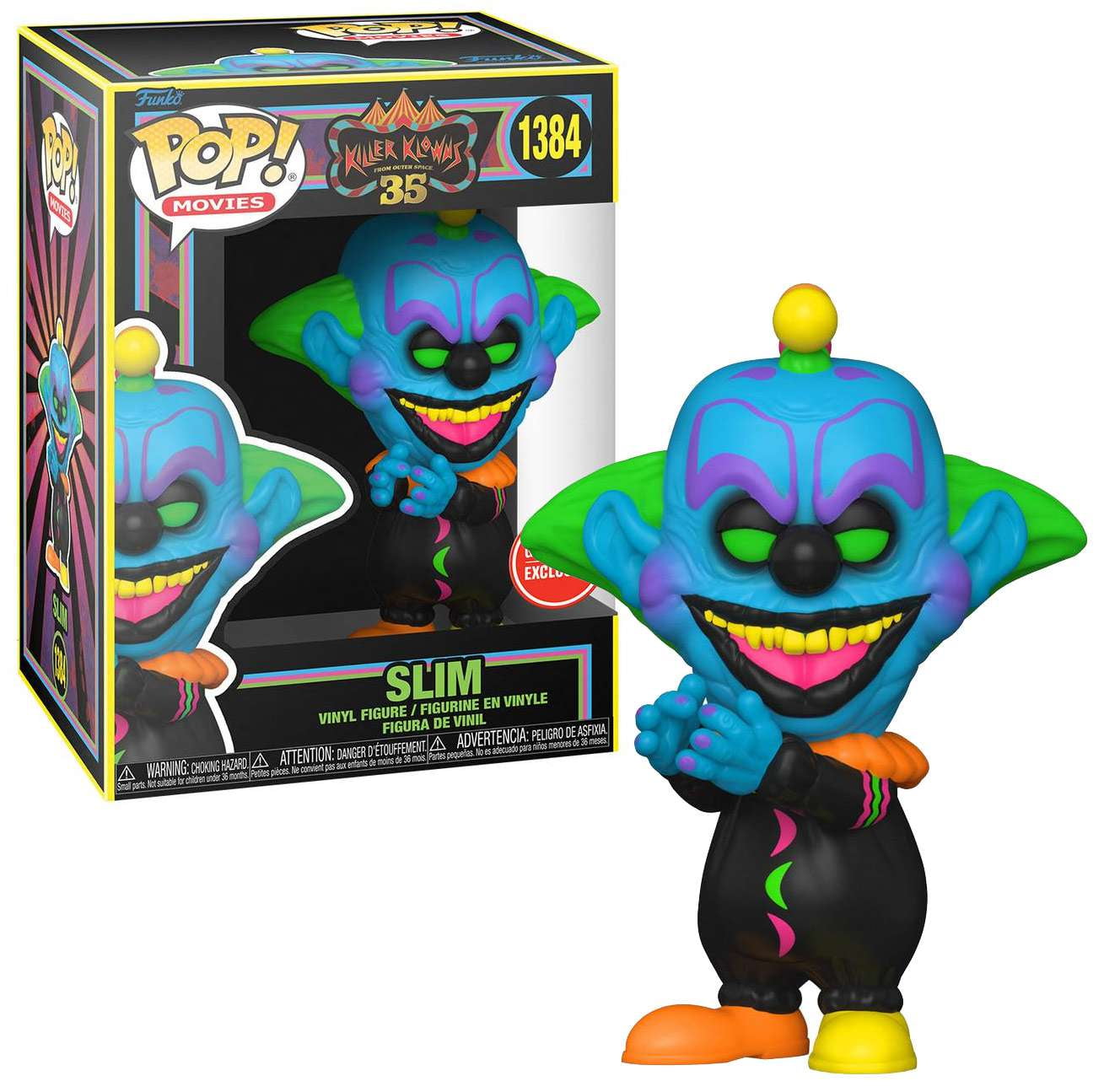 Funko POP! Killer Klowns Slim, Exclusive Packaging - Walmart.com