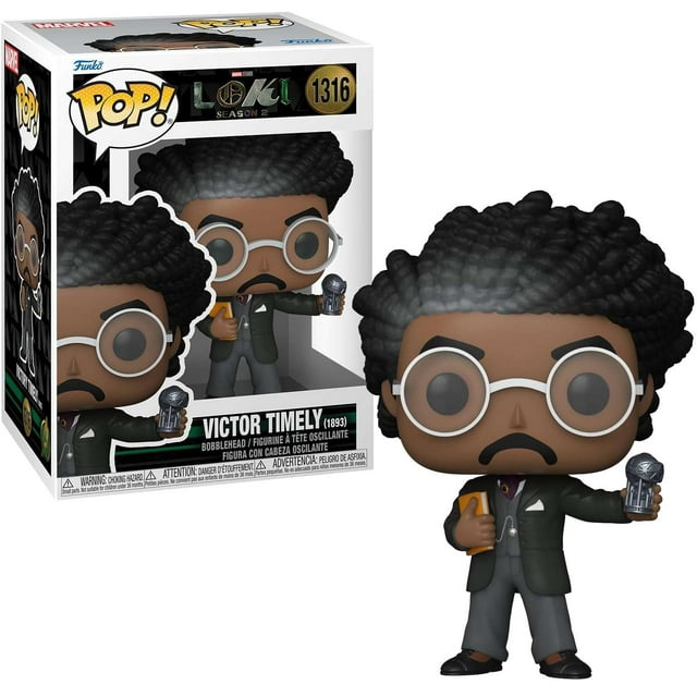 Funko POP! Loki Season 2 Victor Timely (1893) 3.75" Vinyl Figure (#1316 ...