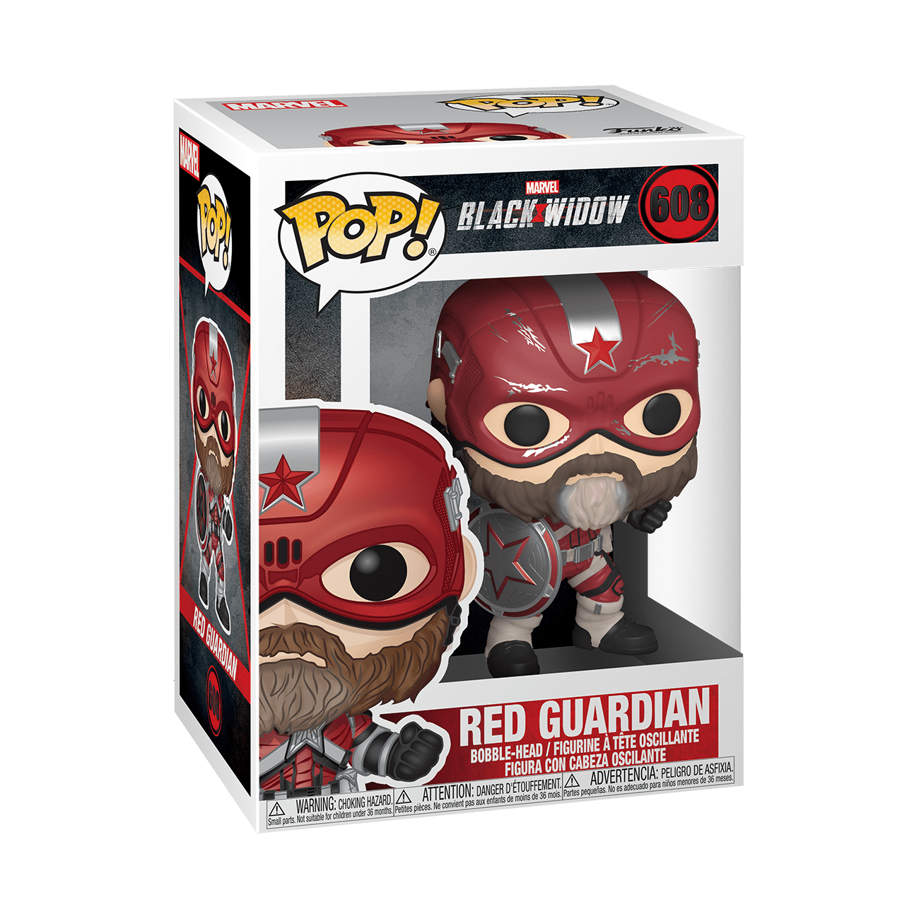 Funko POP! Marvel: Black Widow - Red Guardian - Walmart.com