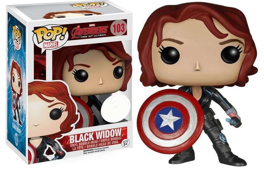 Funko POP! Marvel Black Widow Vinyl Figure - Walmart.com