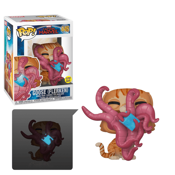 Funko POP! Marvel Captain Marvel: Stylized Goose Vinyl Figure ...
