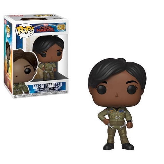 Funko POP! Marvel: Captain Marvel - Maria Rambeau - Walmart.com