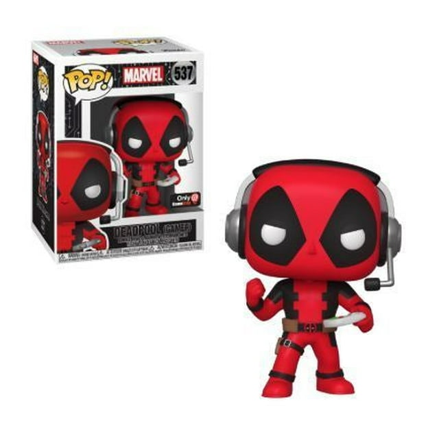 Funko POP! Marvel Deadpool Vinyl Bobble Head [Gamer] - Walmart.com