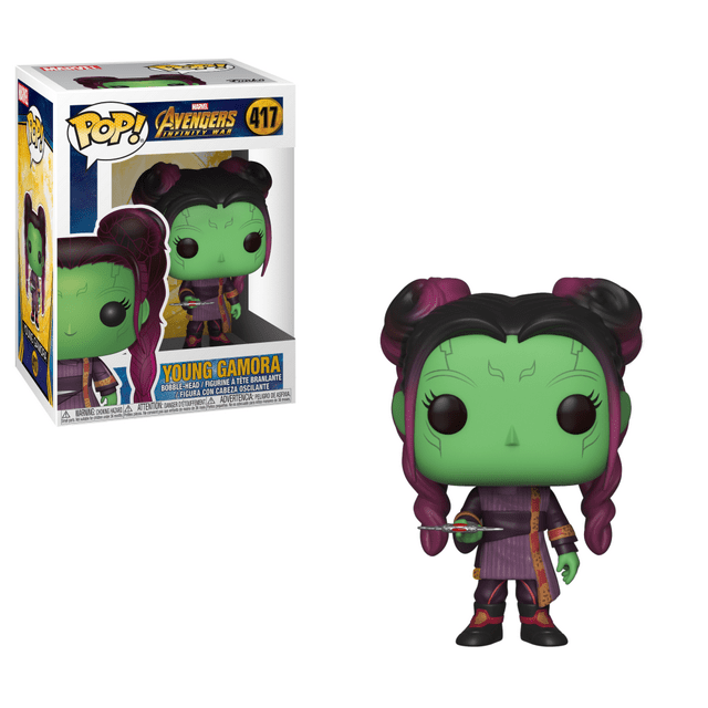 Funko POP Marvel: Infinity War S2- Young Gamora w/Dagger - Walmart.com