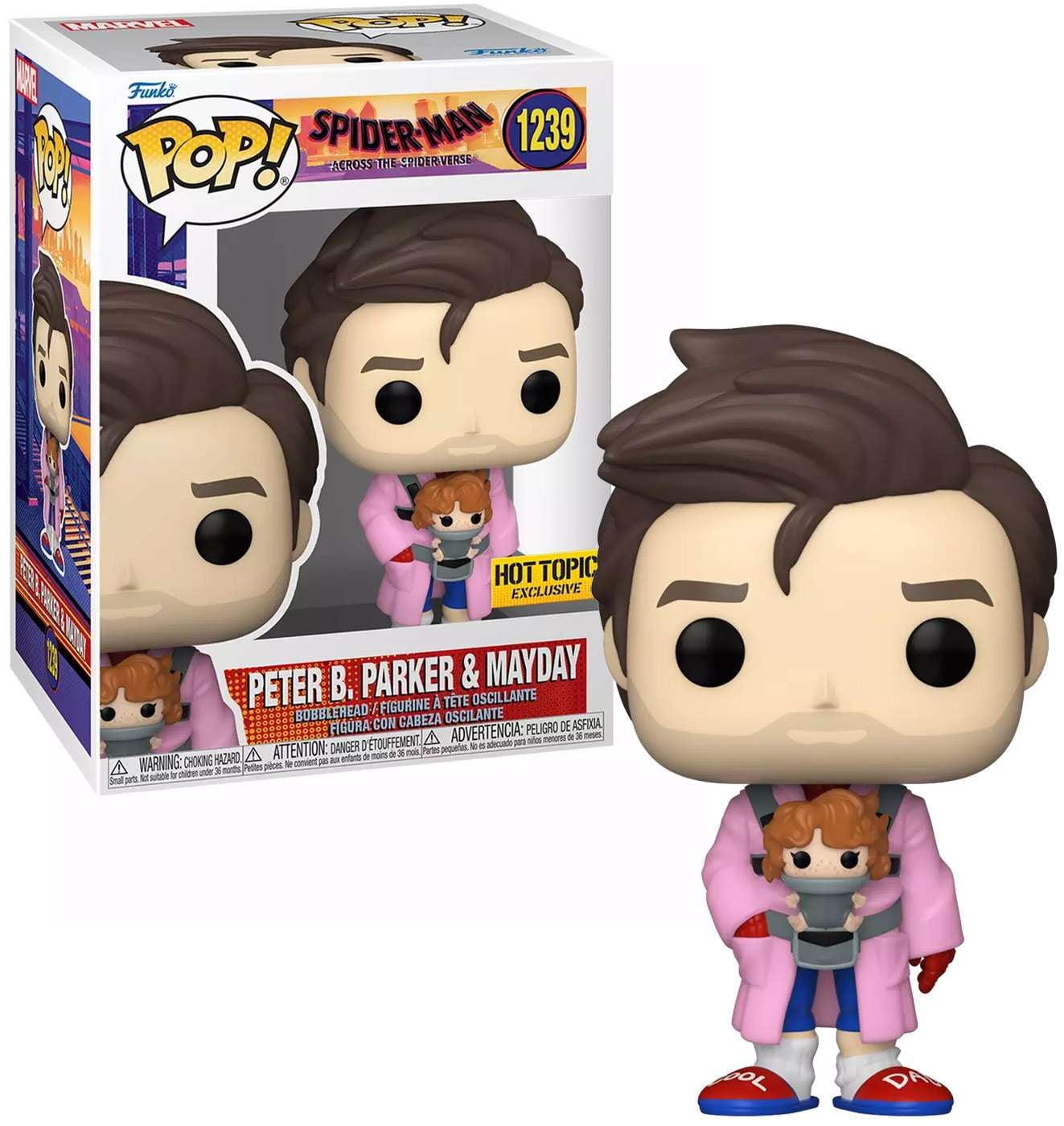 Funko POP! Marvel Peter B. Parker & Mayday Vinyl Figure - Walmart.com