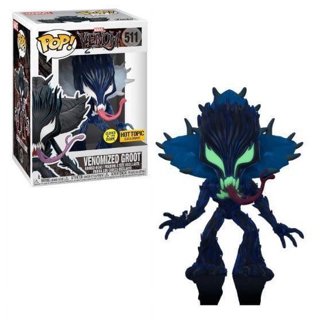 Funko POP! Marvel Venomized Groot #511 [Glows in the Dark] Exclusive ...