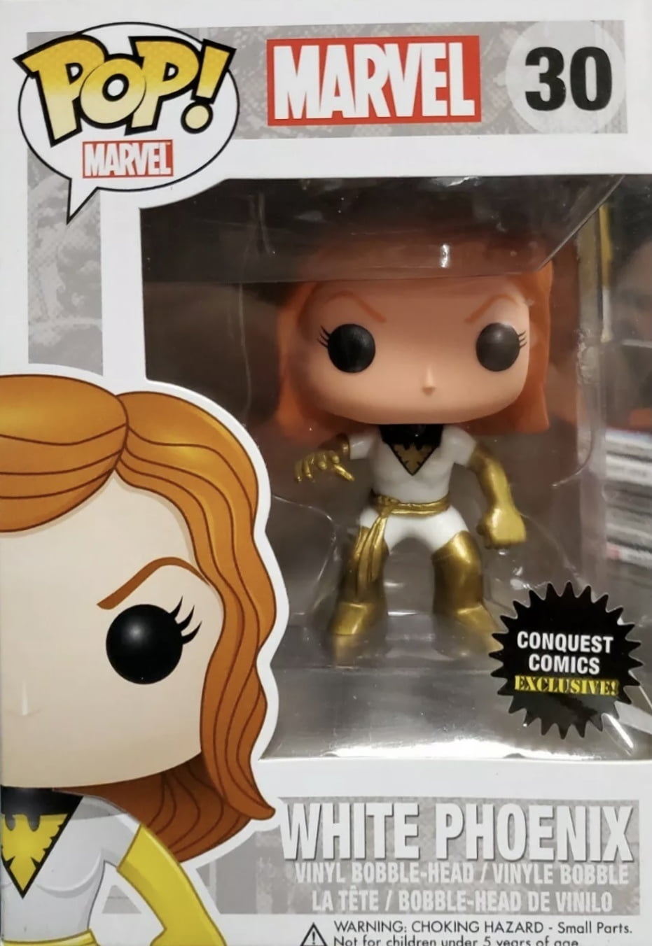 Funko POP! Marvel White Phoenix #30 [Conquest Comics] Exclusive ...