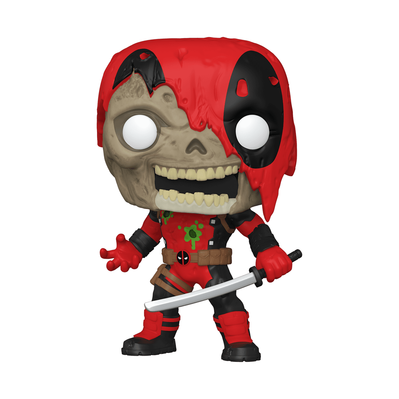 Funko POP! Marvel Zombies: 10" Deadpool Zombie Edition - Walmart ...