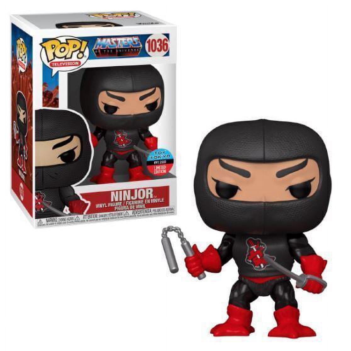 Funko POP! Masters of the Universe Ninjor #1036 NYCC 2020 Limited ...