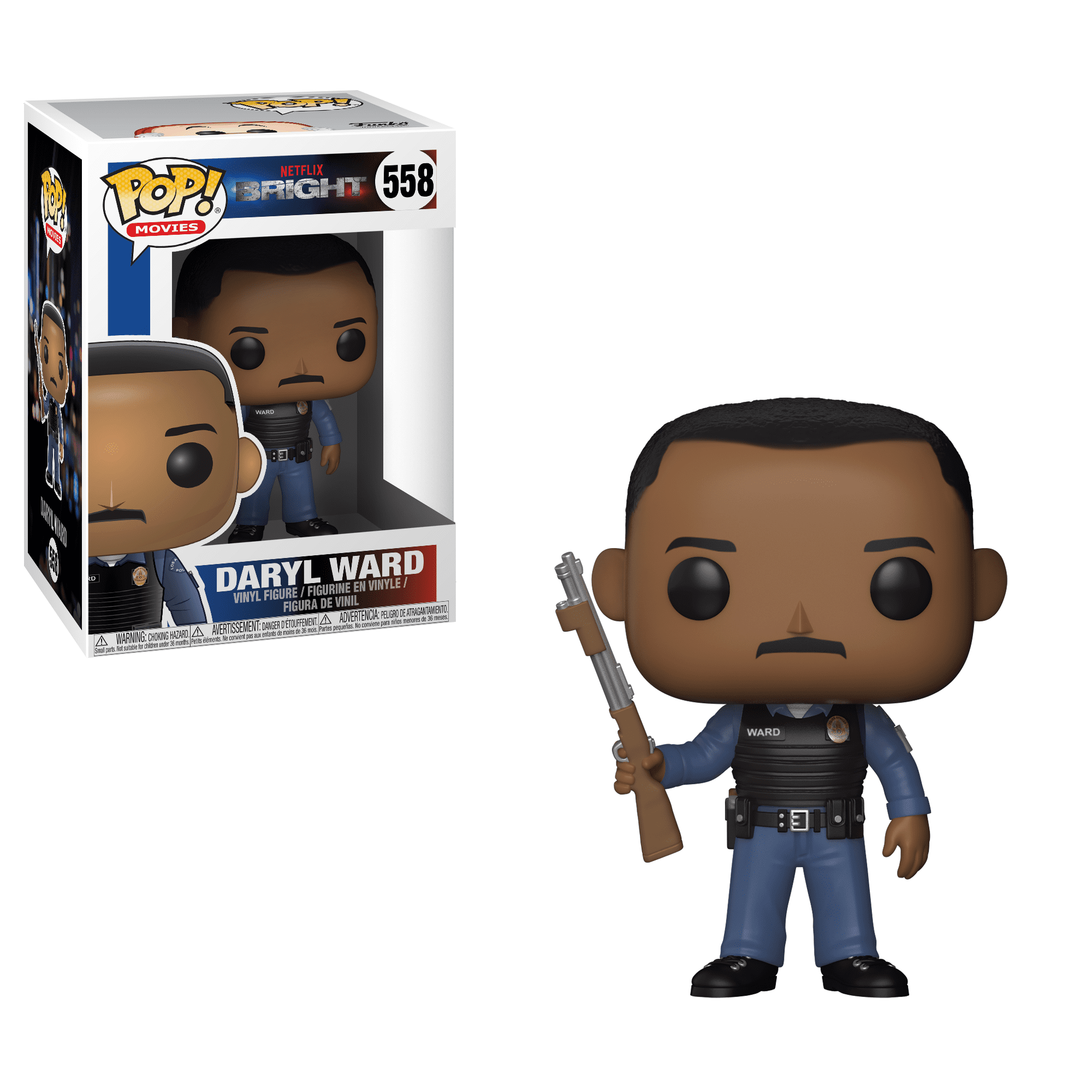 Funko POP! Movies: Bright - Daryl Ward - Walmart.com
