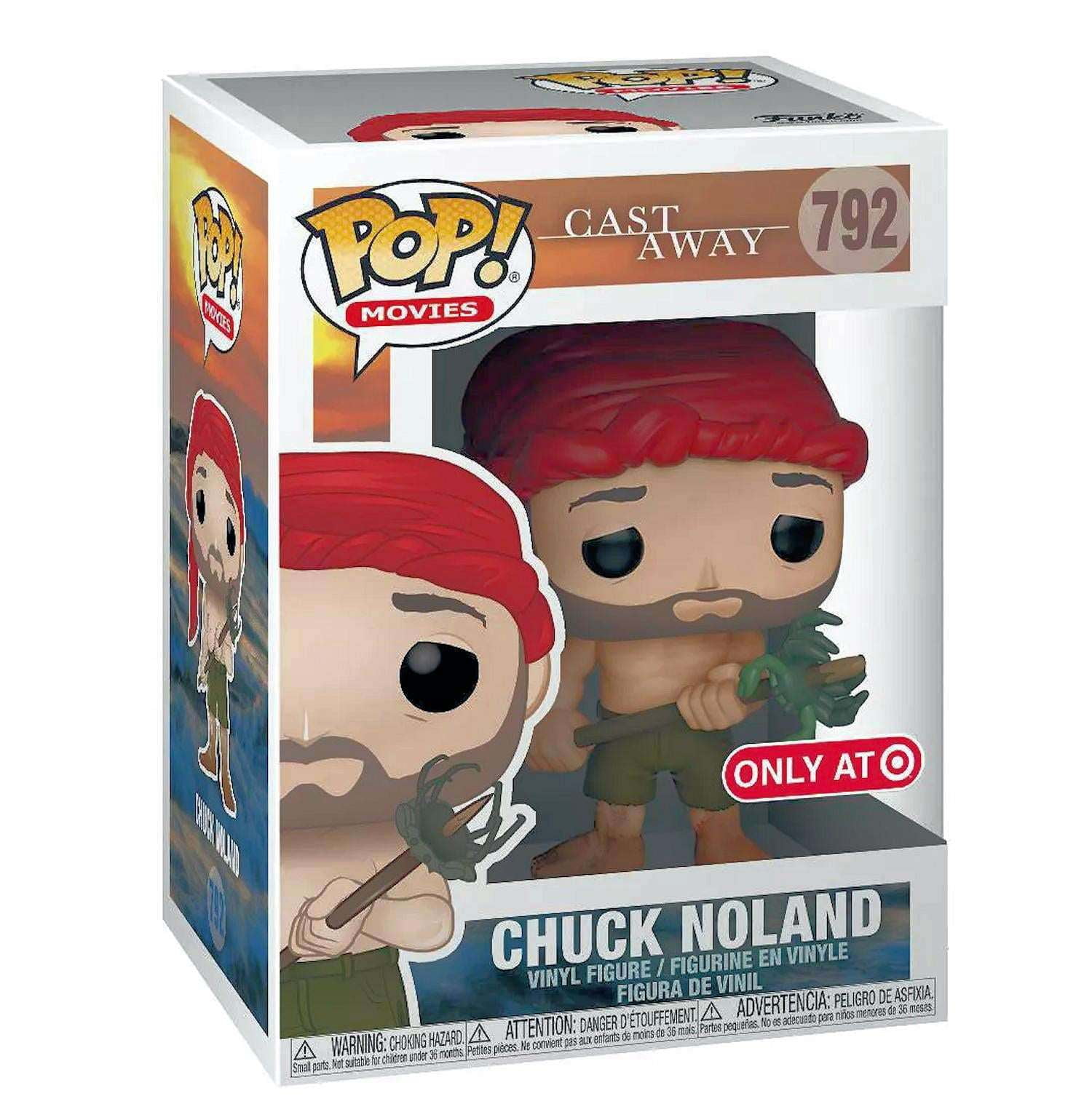 Funko Pop Movie: Cast Away Chuck Noland (Spear with Crab) - Walmart.com