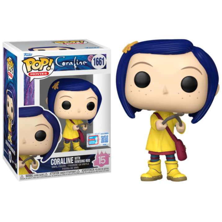 Funko POP! Movies Coraline with Dowsing Rod Vinyl Figure - Walmart.com
