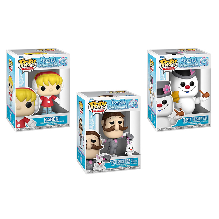 Funko POP! Movies - Frosty the Snowman Vinyl Figures - SET OF 3 [Karen ...