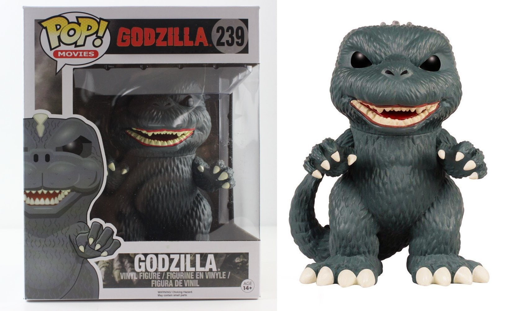 Funko POP Movies: Godzilla - Godzilla 6" Action Figure - Walmart.com