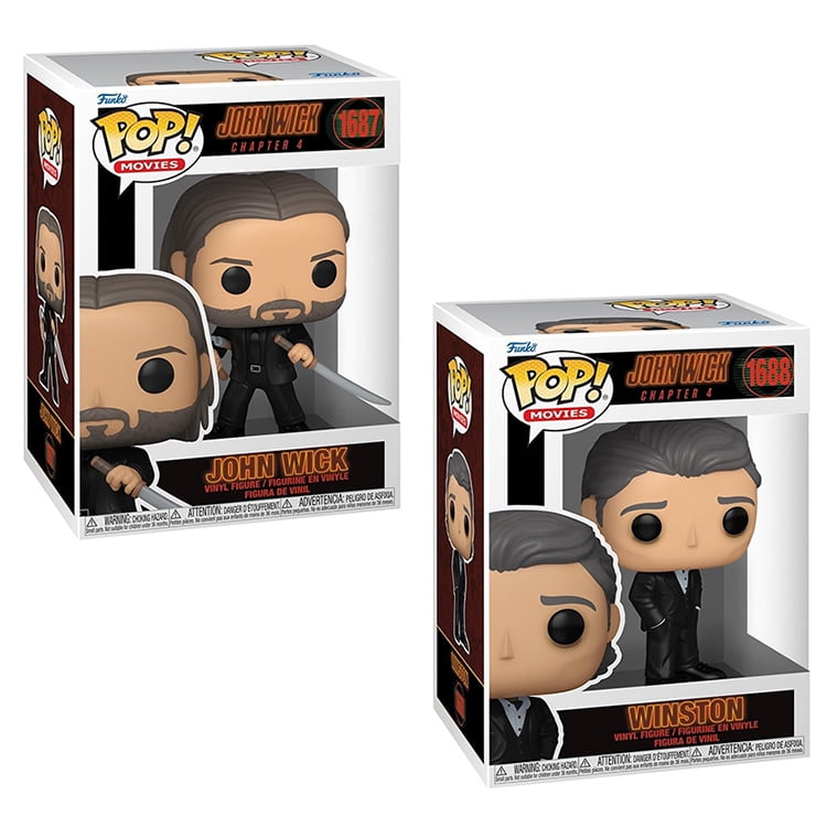 Funko POP! Movies - John Wick Chapter 4 Vinyl Figures - SET OF 2 [John ...
