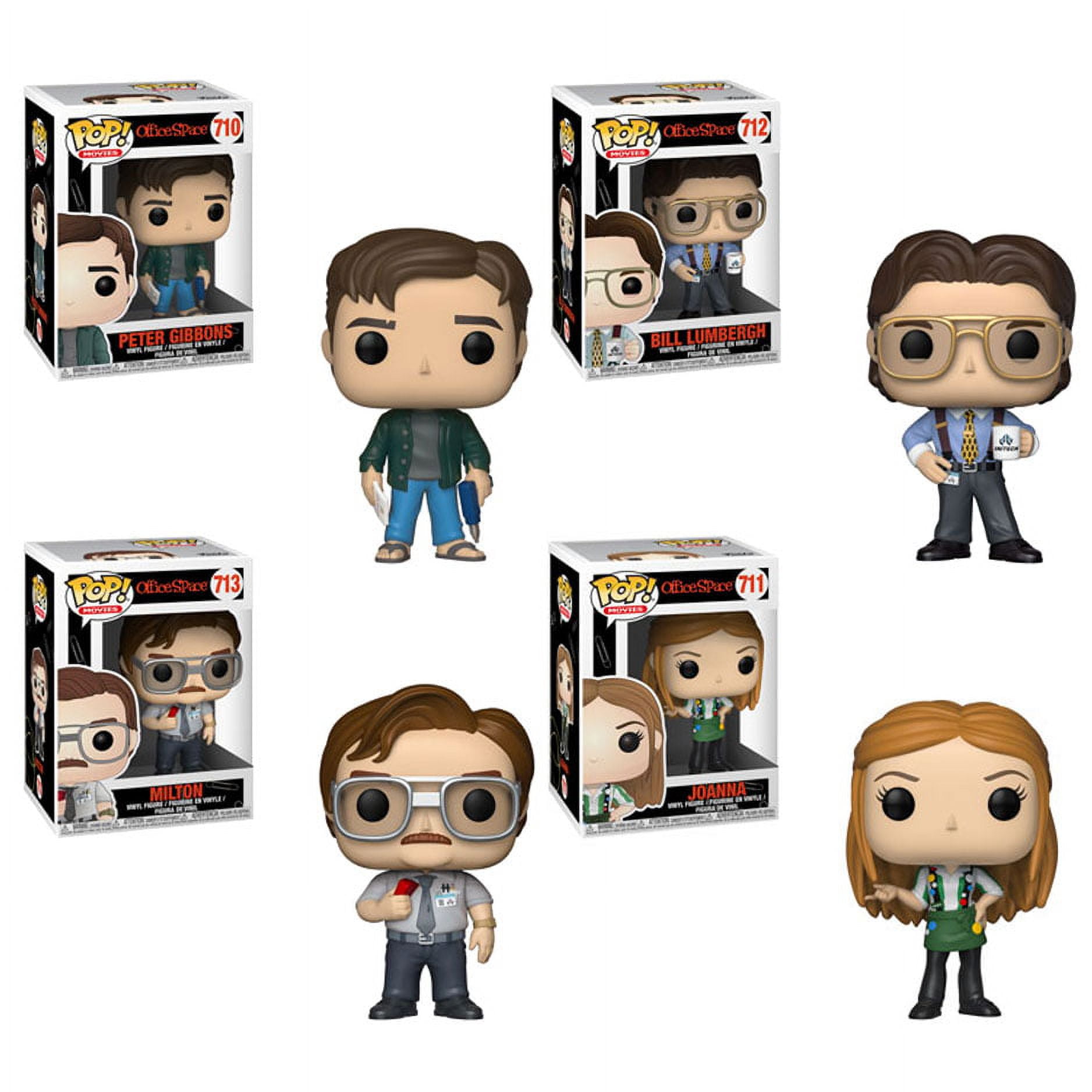 Funko POP! Movies - Office Space Vinyl Figures - SET OF 4 (Joanna ...