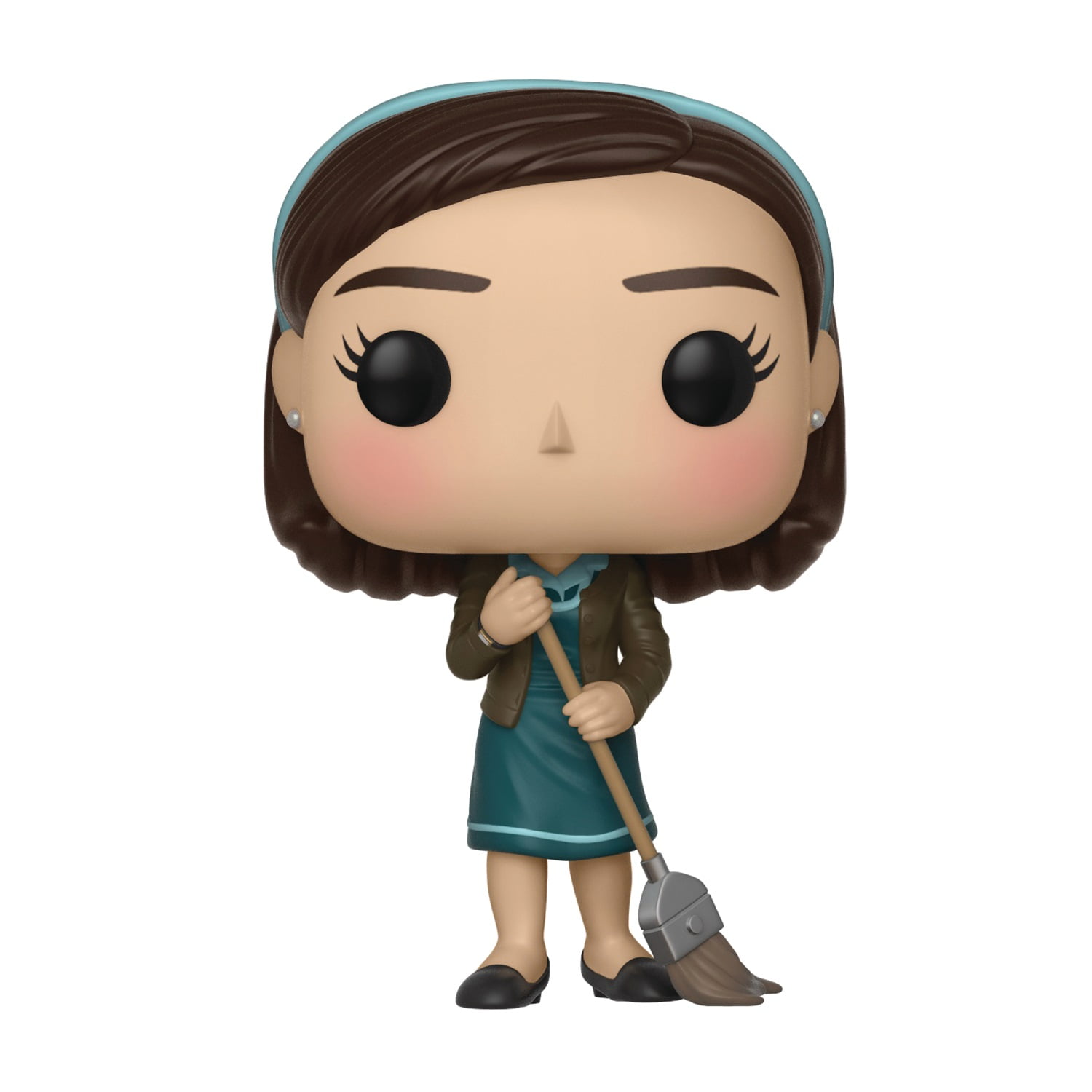 Funko POP Movies: Shape of Water - Elisa W/Broom - Walmart.com