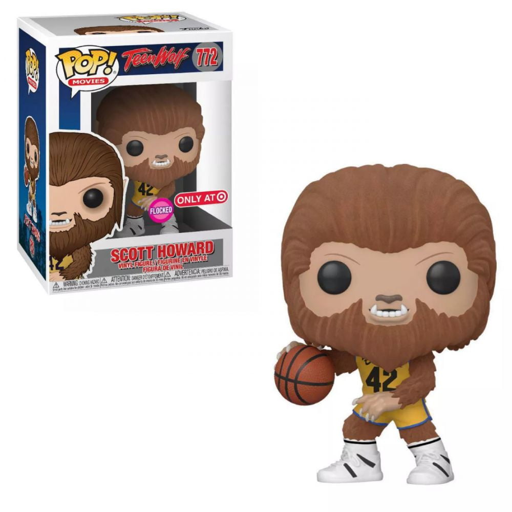 Funko POP! Movies Teen Wolf Scott Howard #772 [Flocked] Exclusive ...