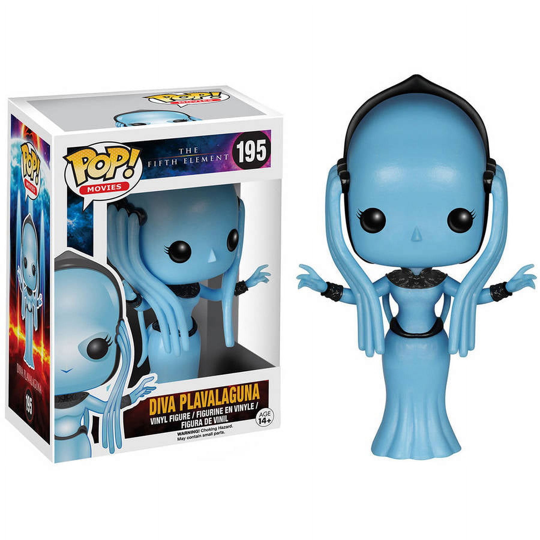 Funko POP Movies: The Fifth Element - Diva Plavalaguna Toy Figure,Multi ...