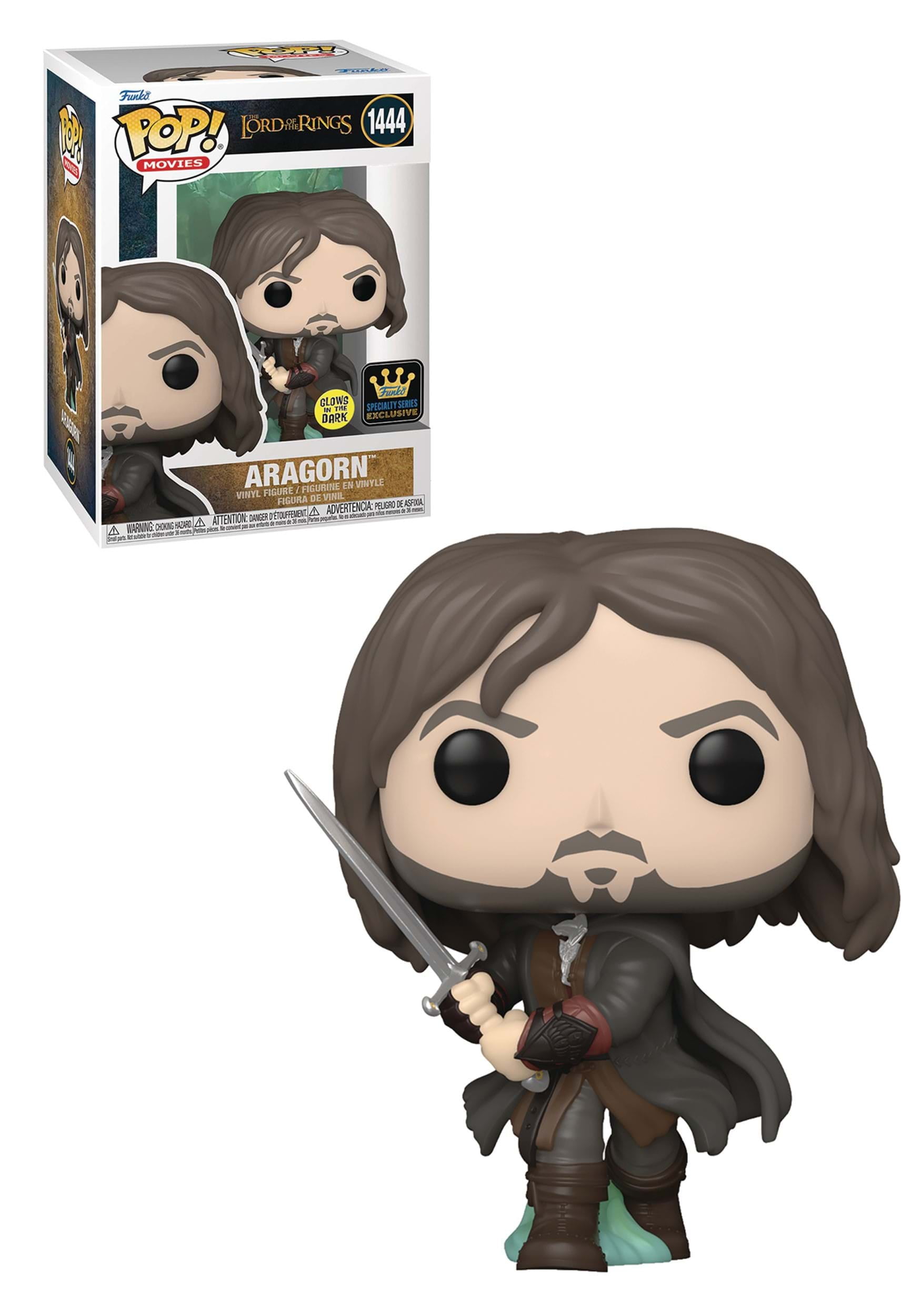 Funko POP! Lord of the Rings: Exclusive Aragorn #1444, Movies Vinyl ...