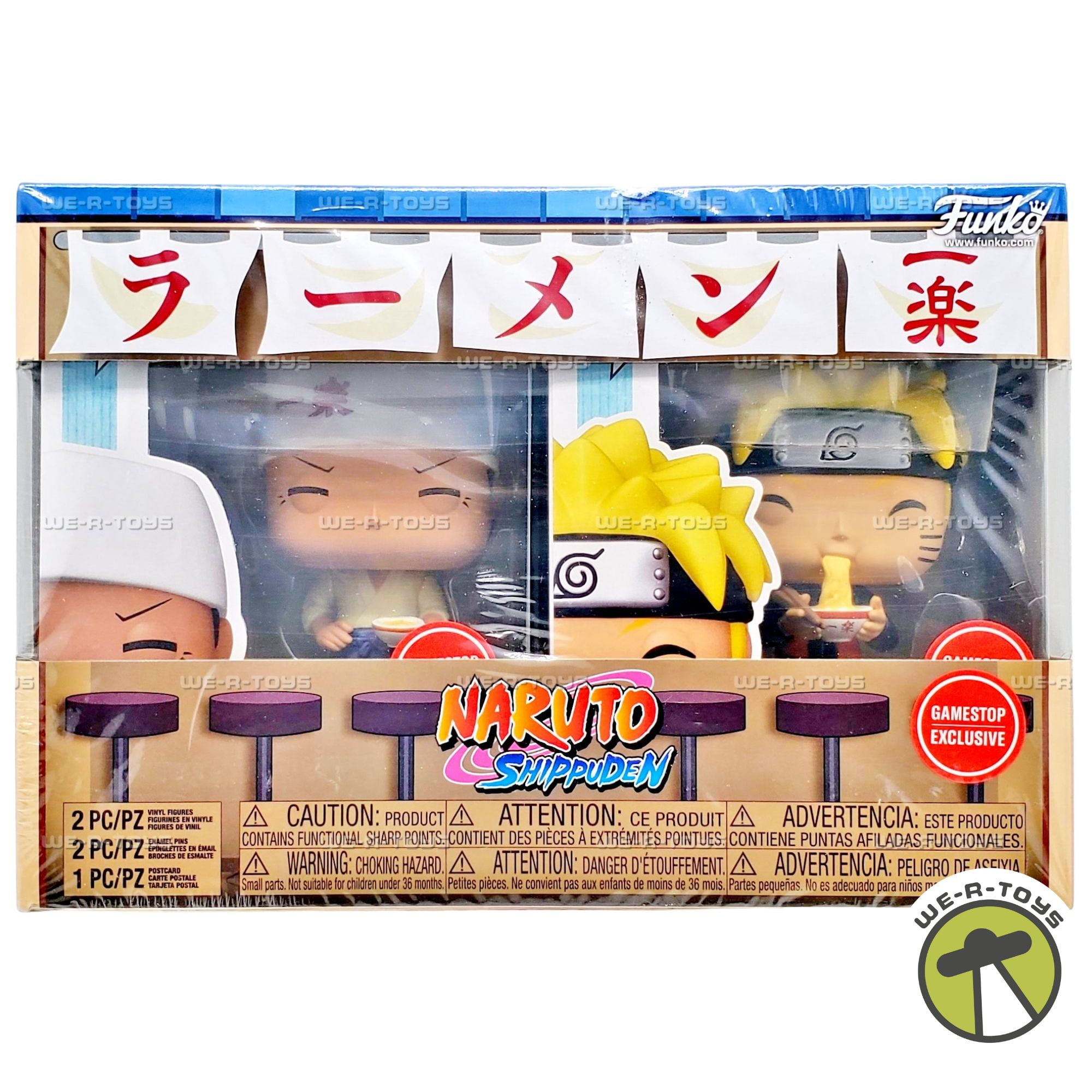 Funko POP Naruto Shippuden Ichiraku Collector Box GameStop Exclusive ...