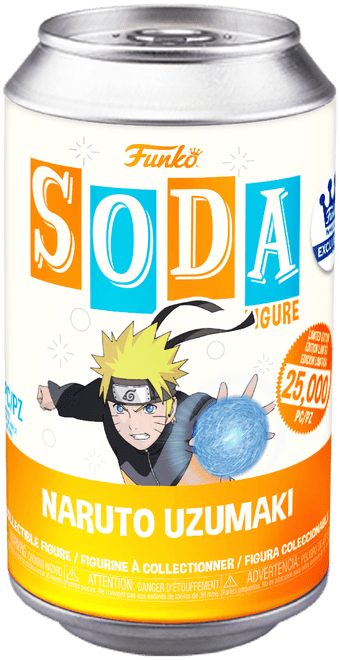 Funko POP! Naruto Shippuden Naruto Uzumaki SODA - Walmart.com