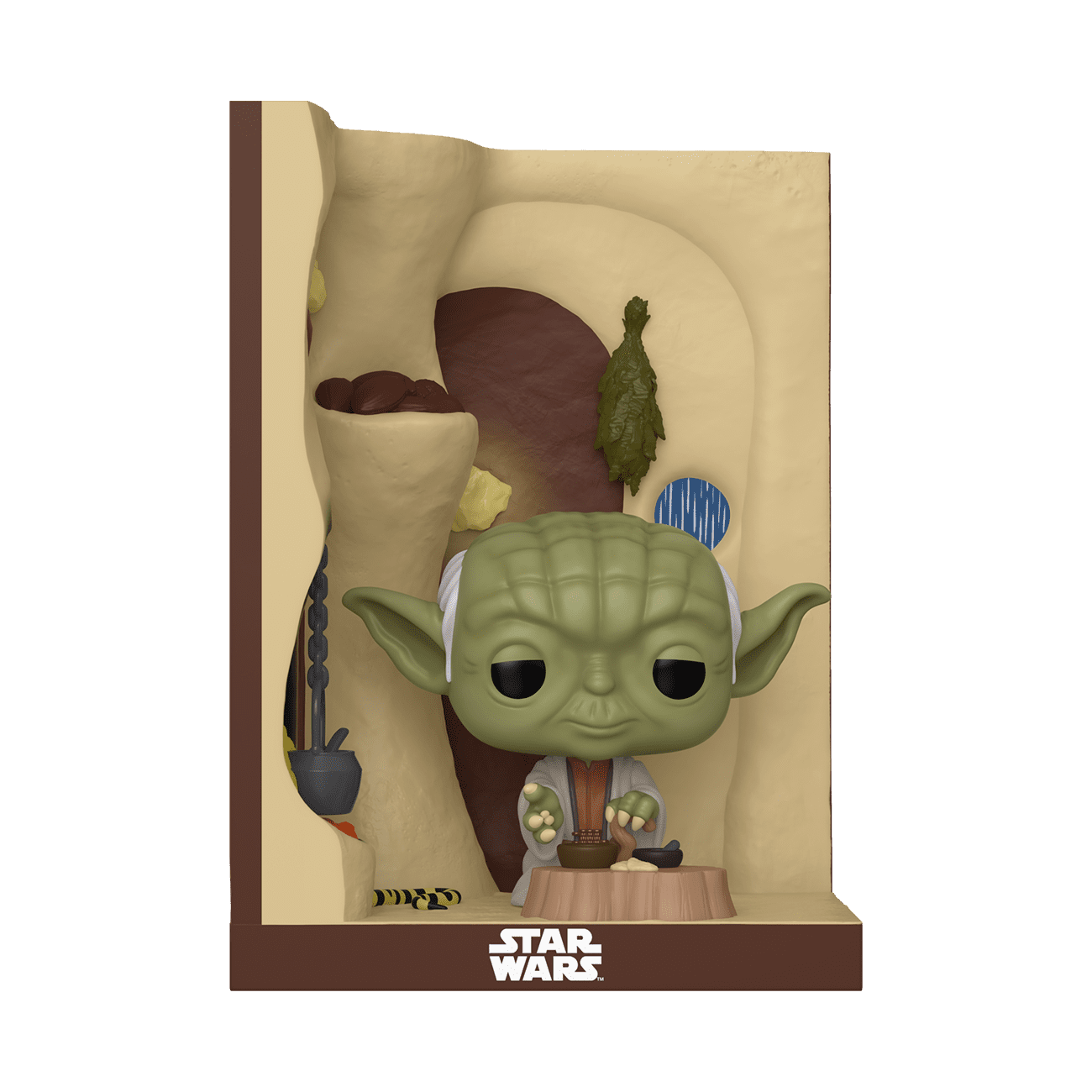 Funko POP Nooks: Star Wars S11- Yoda's Hutt Collectible Vinyl Figures ...