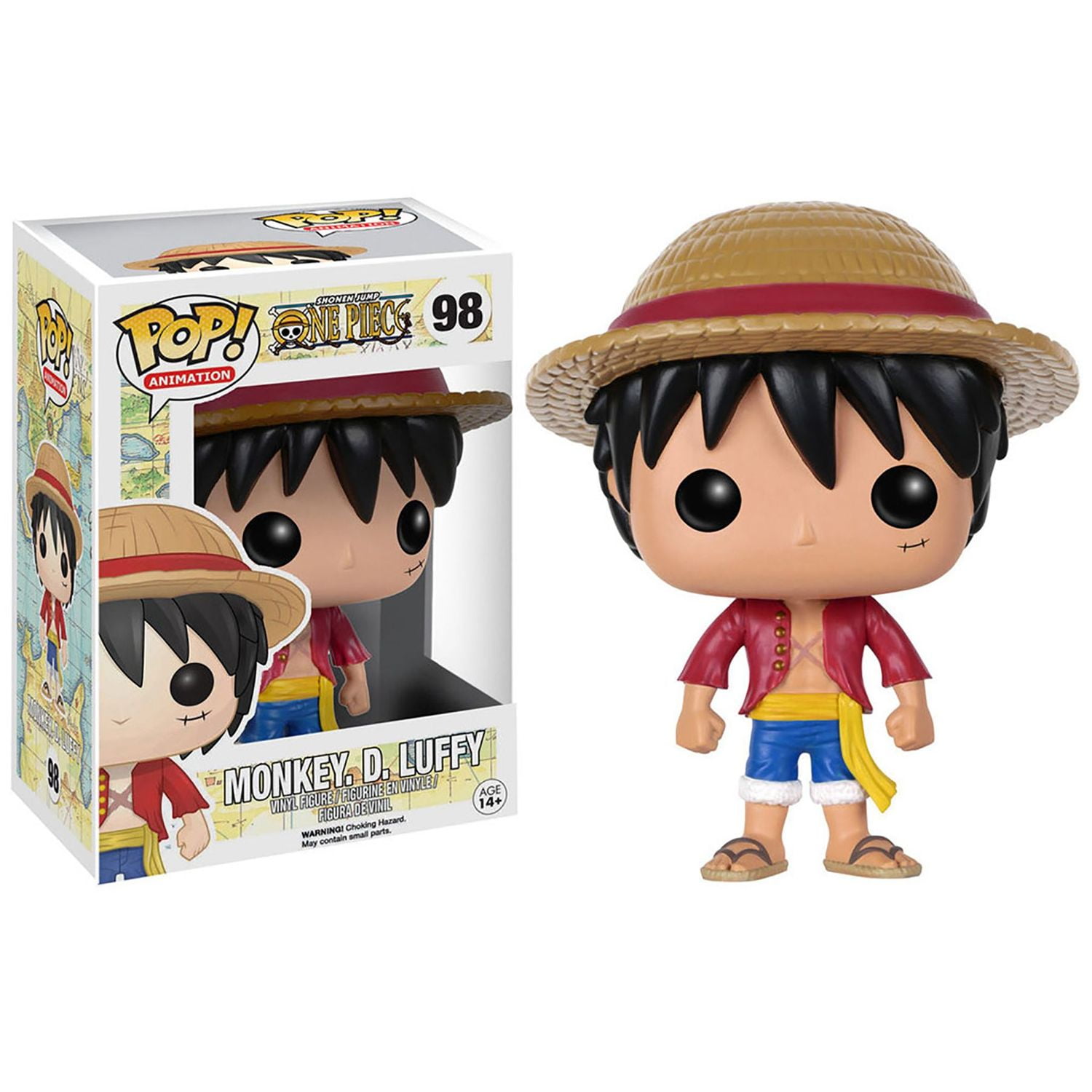 Funko POP! One Piece - Monkey D. Luffy Vinyl Figure - Walmart.com