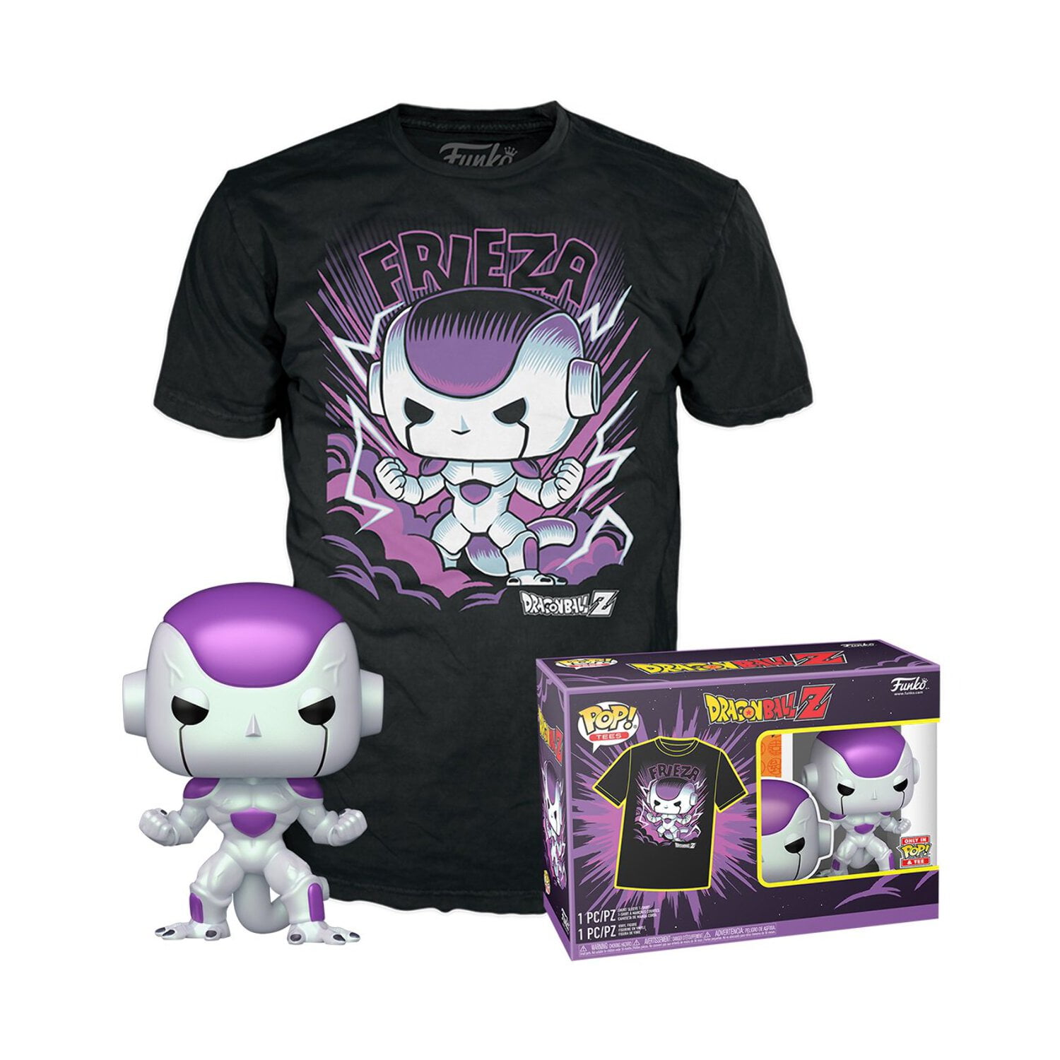 Funko POP! POP Tee: Dragon Ball Z - Frieza (Final Form) - Walmart.com