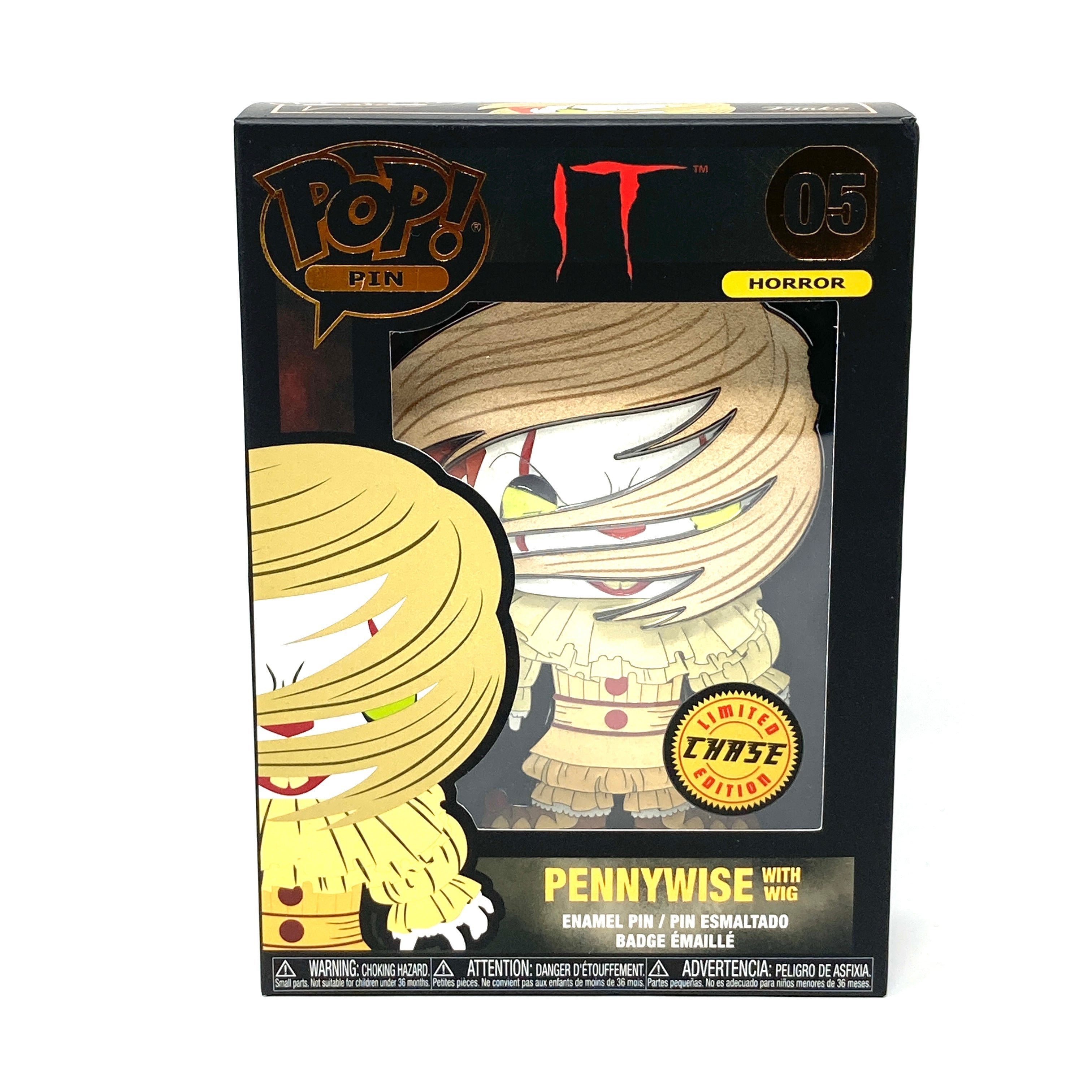 Funko POP! Pin Horror It The Movie Pennywise Chase Enamel Pin - Walmart.com