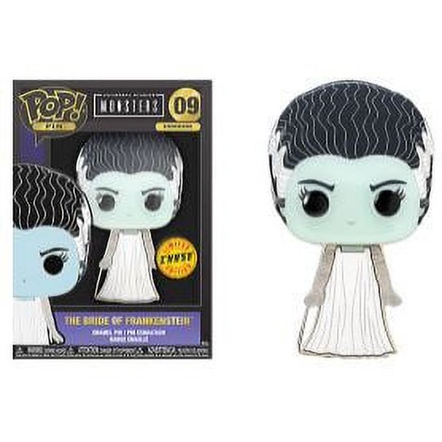 Funko POP! Pin: Universal Monsters - Bride of Frankenstein (Chase ...