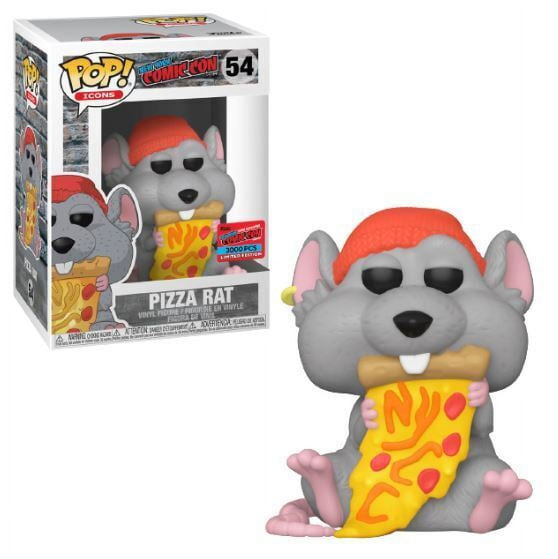 Funko POP! Pizza Rat [Red Hat] #54 - Walmart.com