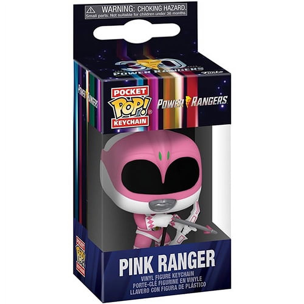 Funko POP! Power Rangers 30th Anniversary Pink Ranger 1.5" Pocket ...
