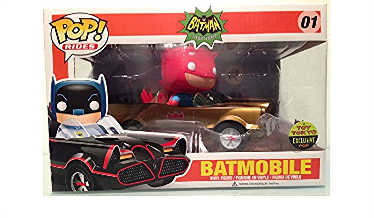 Funko POP! Rides Batman Batmobile [Red Batman in Gold Batmobile] #01 ...