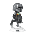 Funko POP Rides Deluxe: Mandalorian & Grogu - Mandalorian with Grogu AT ...