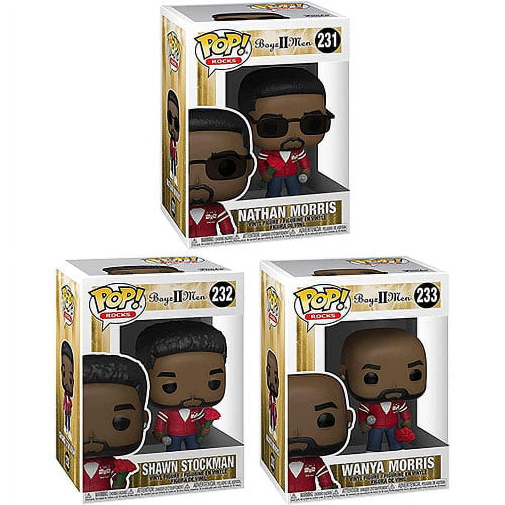 Funko POP! Rocks - Boyz II Men Vinyl Figures - SET OF 3 (Nathan, Shawn & Wanya) - Walmart.com