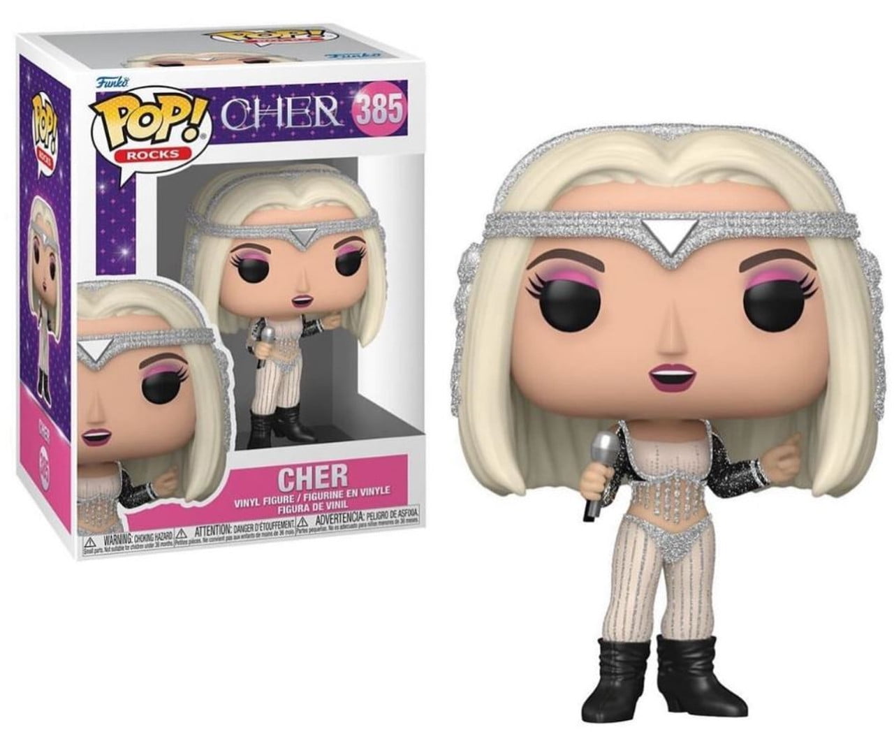 Funko POP! Rocks: Cher #385 "Cher (Living Proof)" Vinyl Figure ...