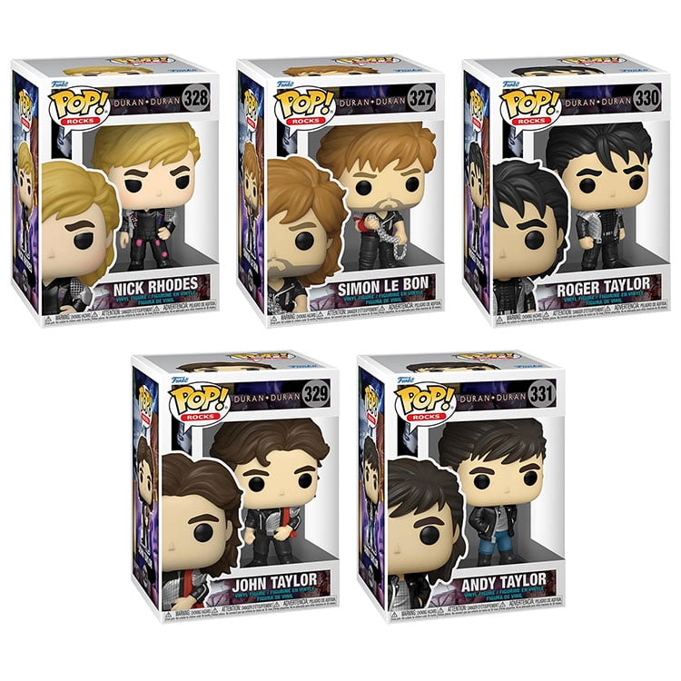 Funko POP! Rocks Duran Duran [The Wild Boys] Vinyl Figures - SET OF 5 ...