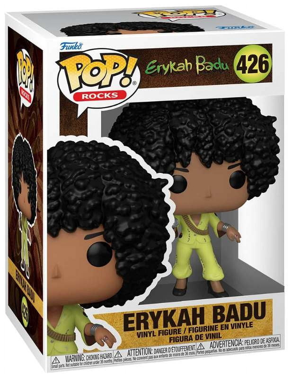 Funko POP! Rocks Erykah Badu Vinyl Figure (2003 Essence Awards ...
