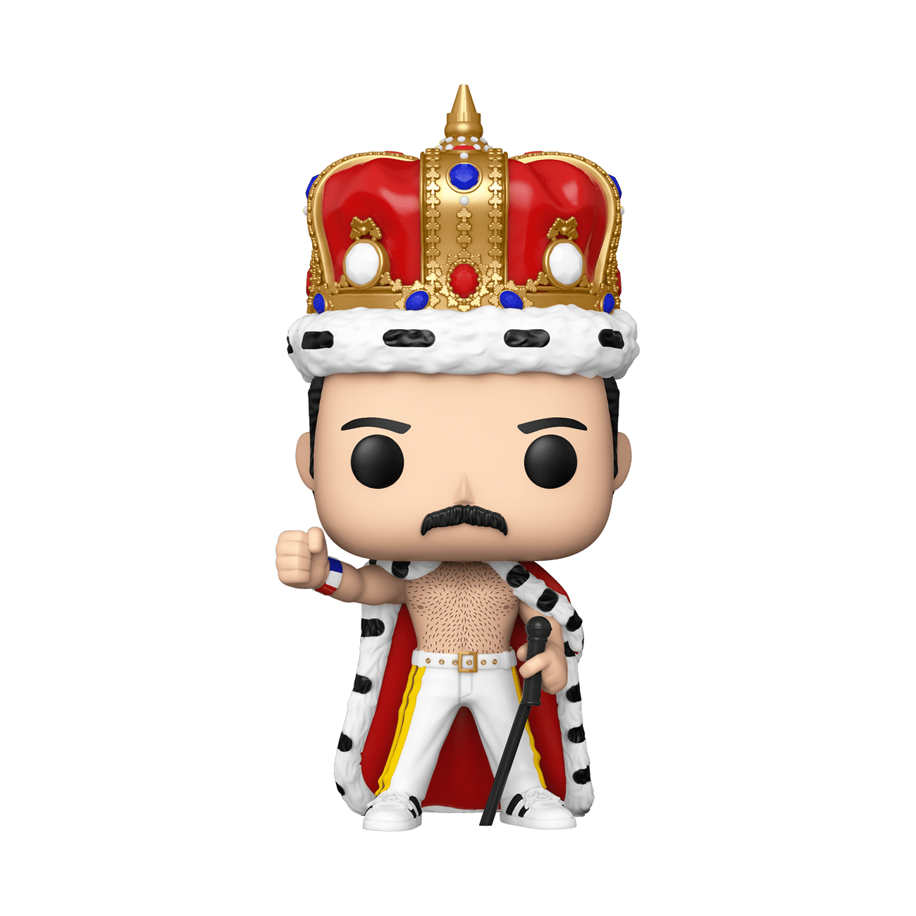 Funko POP! Rocks: Freddie Mercury King - Rock Music Collectible ...