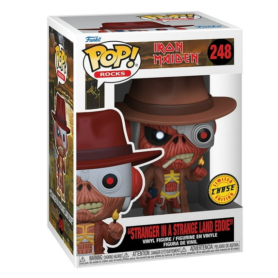 Funko Pop! Iron Maiden Eddie Somewhere in Time #248 Chase Variant ...