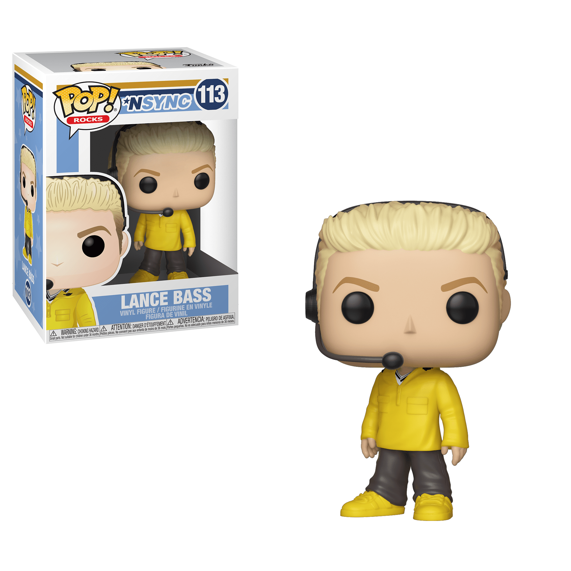 Funko POP! Rocks NSYNC Collectible Lance Bass Vinyl Figures - Walmart.com